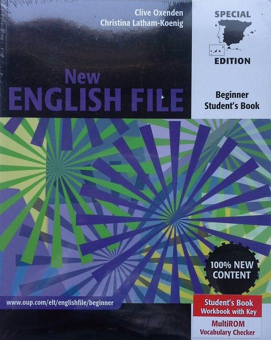 NEW ENGLISH FILE BEGINNER: STUDENT'S BOOK AND WORKBOOK WITH ANSWER KEY ... NEW ENGLISH FILE BEGINNER: STUDENT'S BOOK AND WORKBOOK WITH ANSWER KEY ...